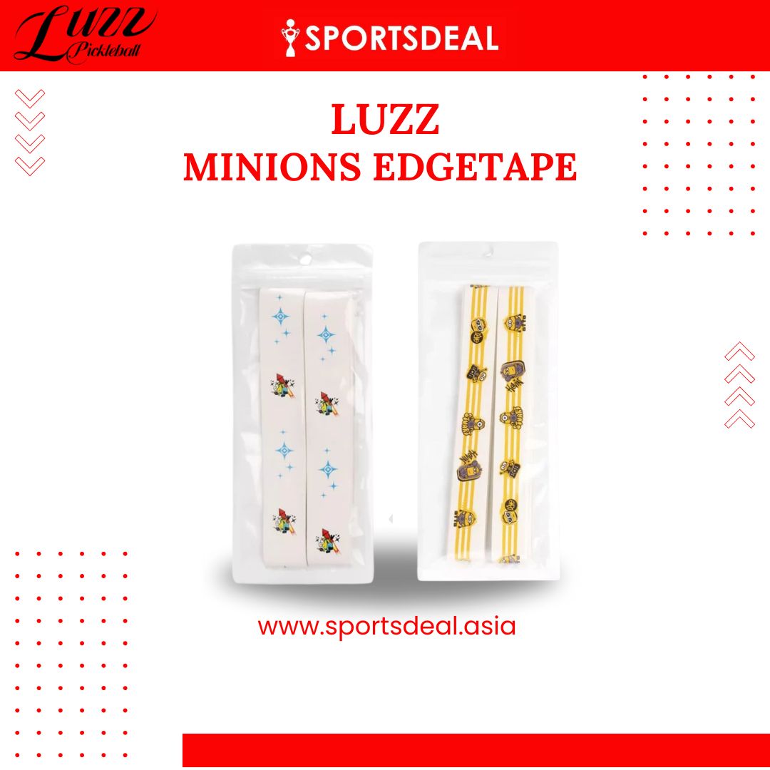Luzz Pickleball Minions Edge Tape (2in1 Pack) – SPORTSDEAL SDN BHD