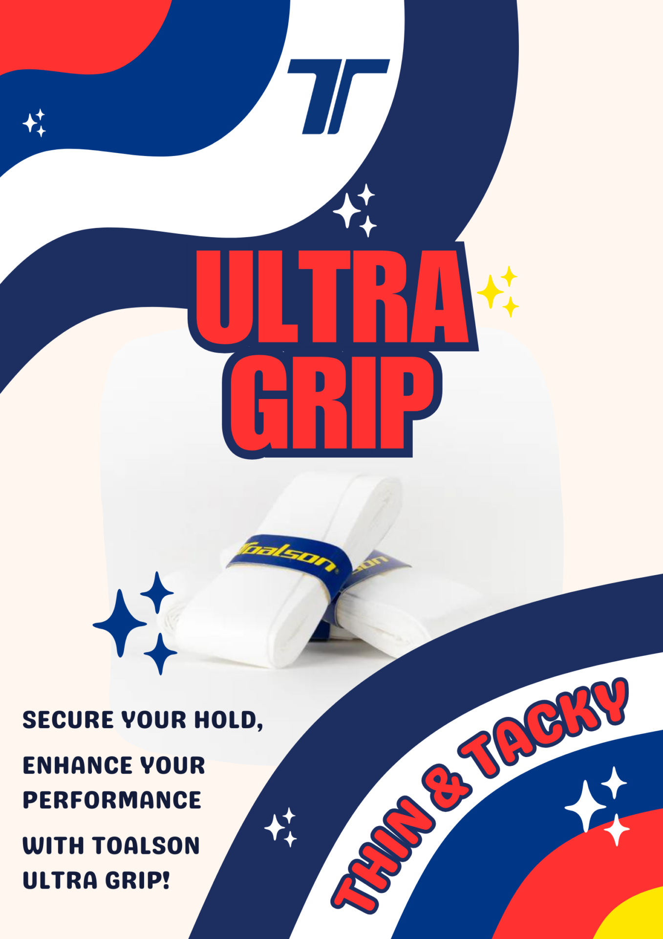 Toalson Grip (Ultra Grip) (1 piece) (Random Colour) – SPORTSDEAL SDN BHD